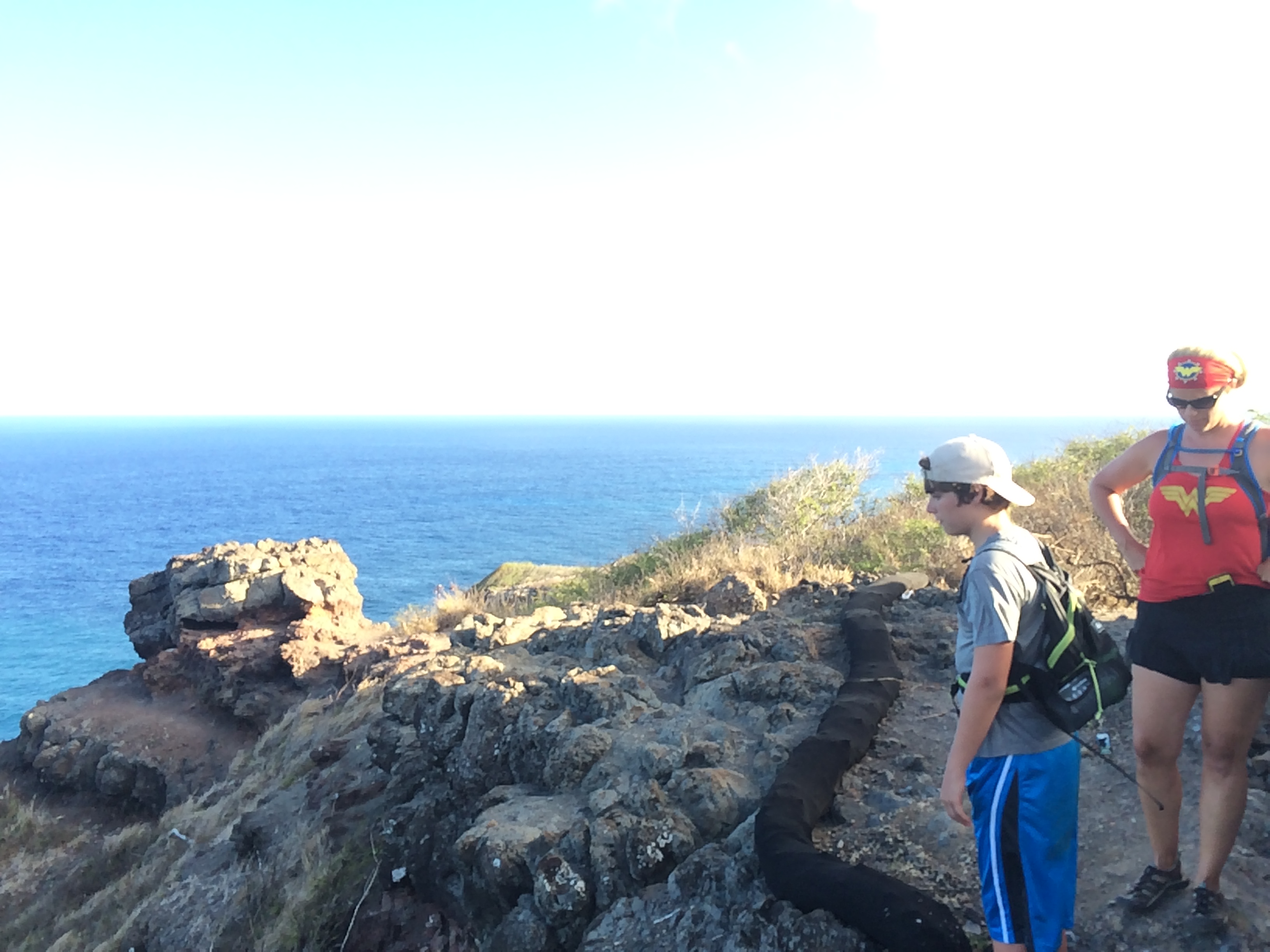 Makapu’u lighthouse hike in Oahu | Road Tripping For Kids Travel Blog